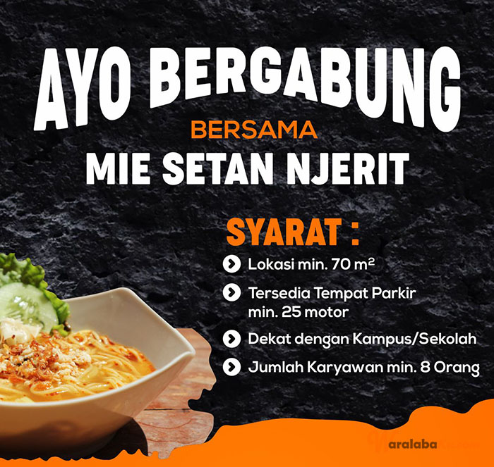 Franchise Mie Setan Njerit | Peluang Bisnis Warung Mie Pedas Ramen - Waralaba Ku