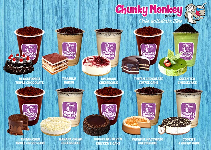 Franchise Minuman CHUNKY MONKEY FOREVER MILKSHAKE | Peluang Bisnis ...