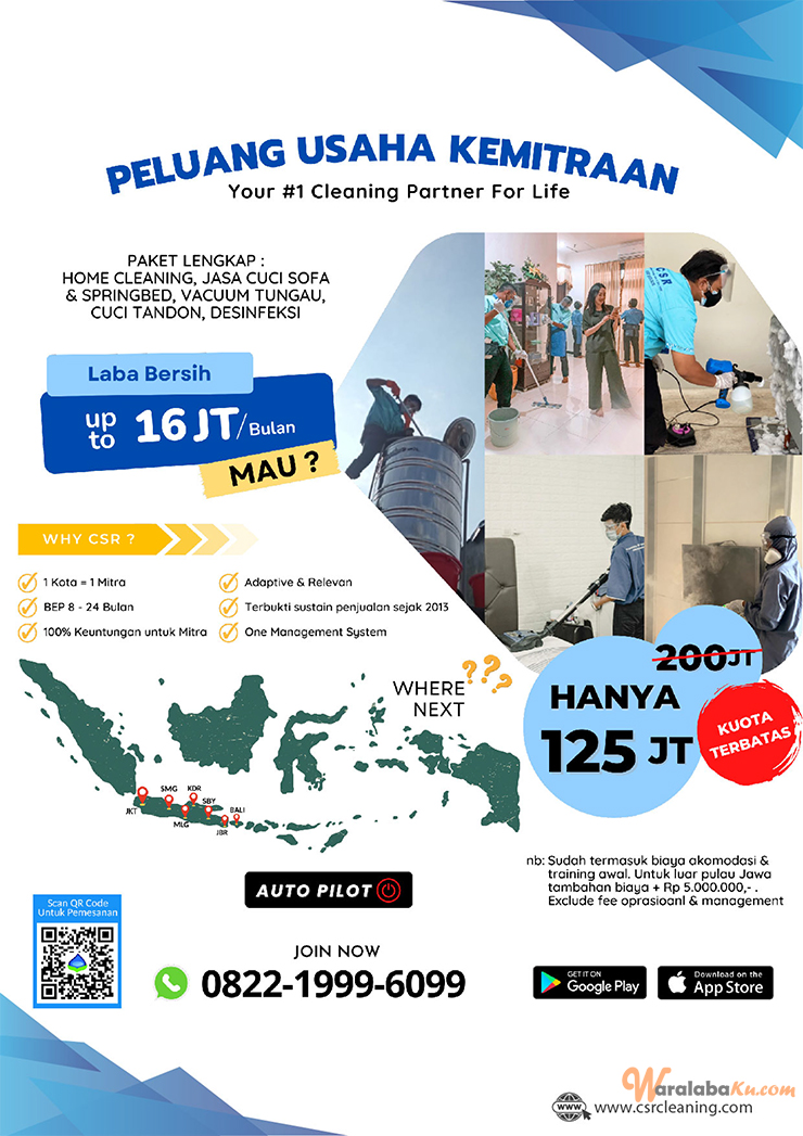 Franchise Cleaning Service Residentia | Peluang Bisnis Jasa Kebersihan ...