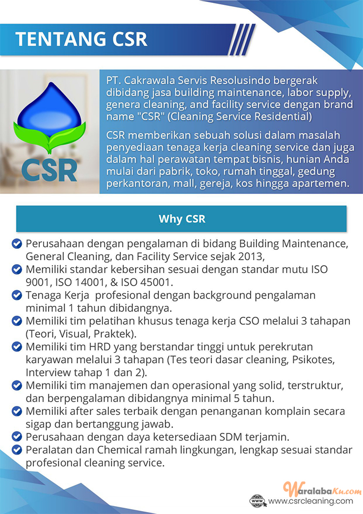 Franchise Cleaning Service Residentia | Peluang Bisnis Jasa Kebersihan - Waralaba Ku