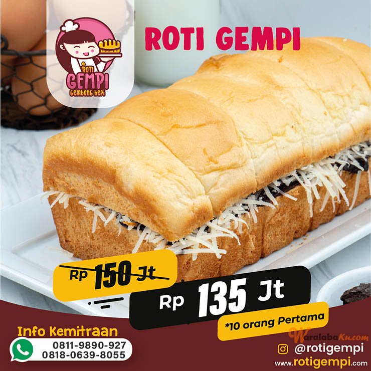 Franchise Roti Gempi | Peluang Bisnis Roti Gembong Kekinian & Bakery ...