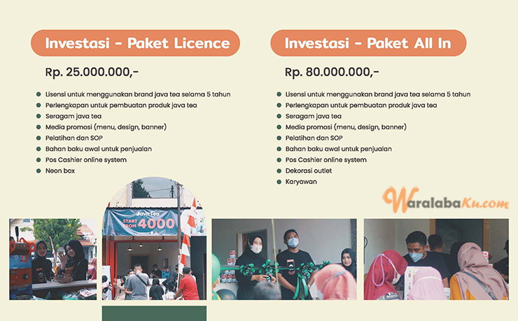 Peluang Usaha Minuman Teh Kekinian | Java Tea Indonesia