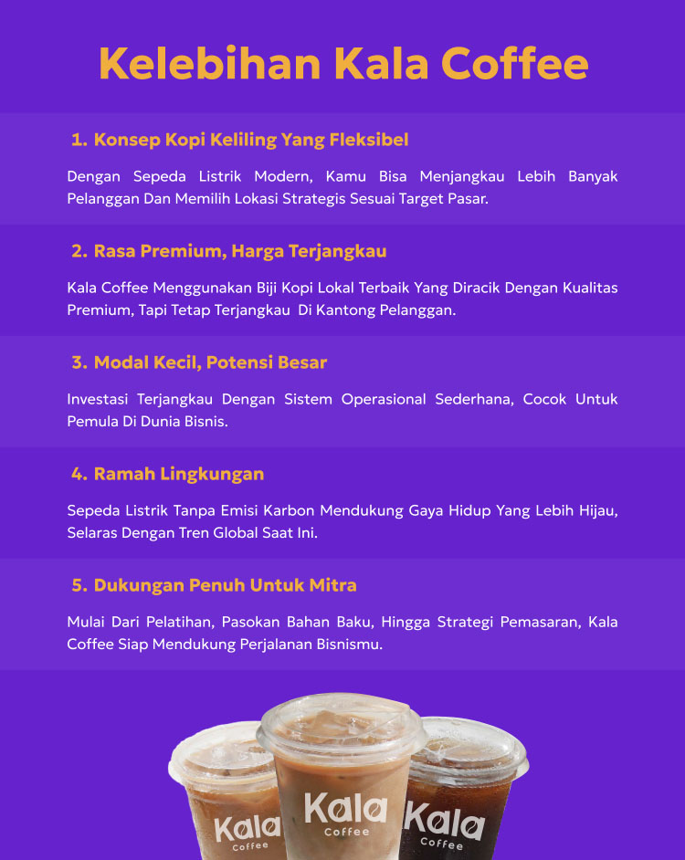 Franchise Kala Coffee | Peluang Bisnis Kopi Keliling Gerobak Sepeda ...
