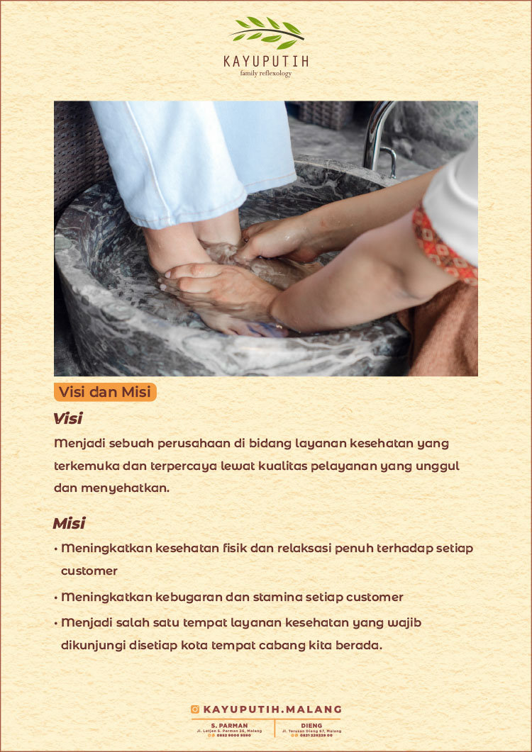 Franchise Kayuputih Family Reflexology | Peluang Bisnis Panti Pijat - Waralaba Ku