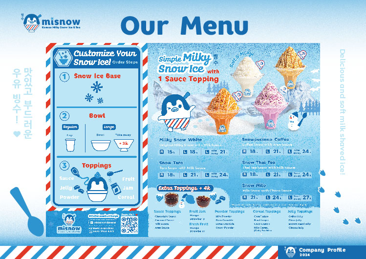 Franchise Misnow | Peluang Bisnis Es Susu Salju, Teh & Dessert Korea - Waralaba Ku