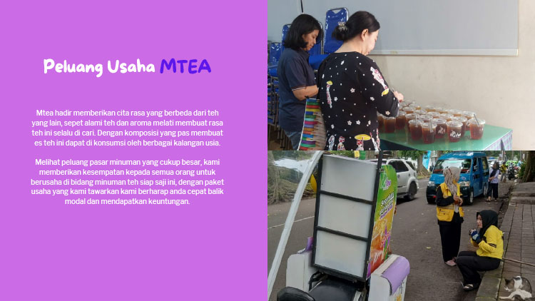 Franchise Es Teh Modal Kecil Mtea | Peluang Bisnis Teh Motor Autopilot - Waralaba Ku