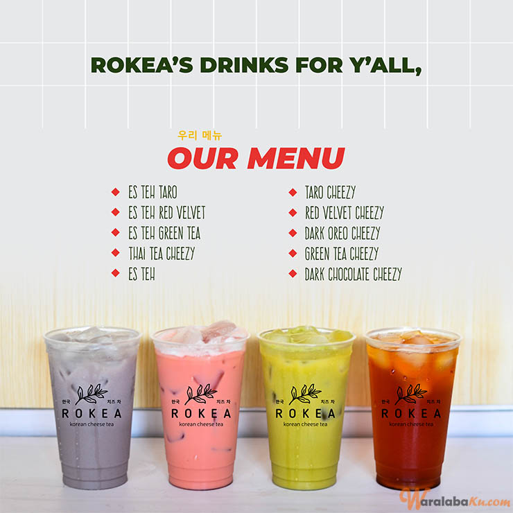 Franchise Rokea | Peluang Bisnis Minuman Cheese Tea - Waralaba Ku