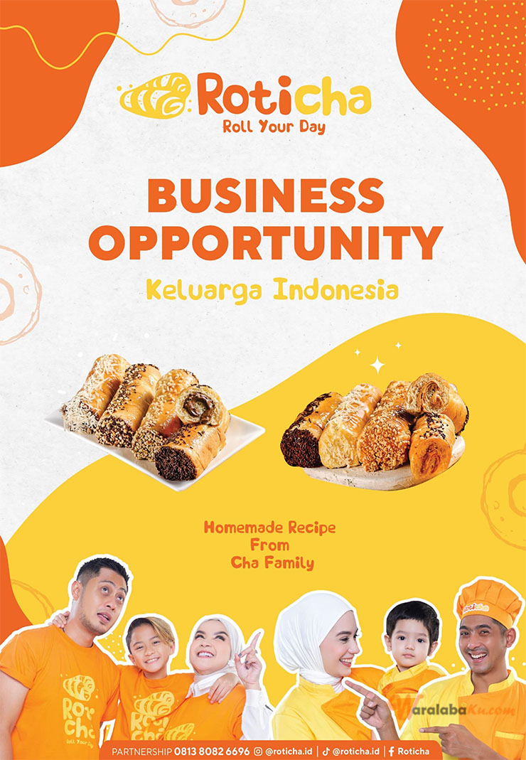 Franchise ROTICHA | Peluang Bisnis Roti kekinian | Roti Bakery ...
