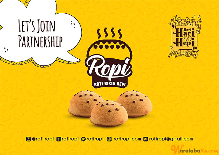 Franchise ROPI | Peluang Bisnis Roti Kopi Meksiko Roti Bikin Hepi ...