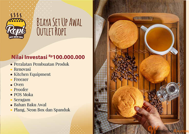 Franchise ROPI | Peluang Bisnis Roti Kopi Meksiko Roti Bikin Hepi ...
