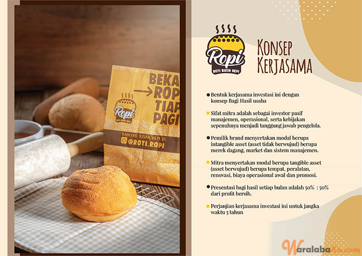 Franchise ROPI | Peluang Bisnis Roti Kopi Meksiko Roti Bikin Hepi ...