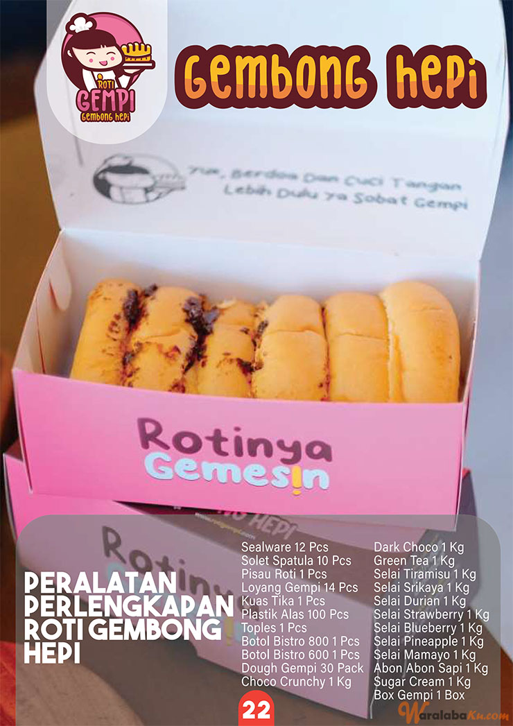 Franchise ROPI | Peluang Bisnis Roti Kopi Meksiko Roti Bikin Hepi ...