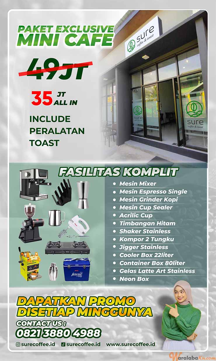 Franchise Sure Coffee | Peluang Bisnis Minuman Kopi - Waralaba Ku