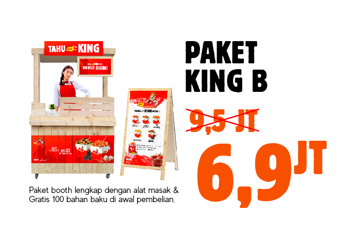 Franchise Tahu Hot King | Peluang Bisnis Tahu Goreng Crispy - Waralaba Ku
