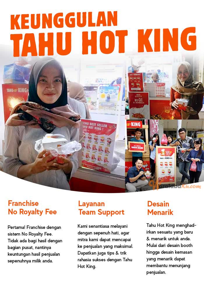 Franchise Tahu Hot King | Peluang Bisnis Tahu Goreng Crispy - Waralaba Ku