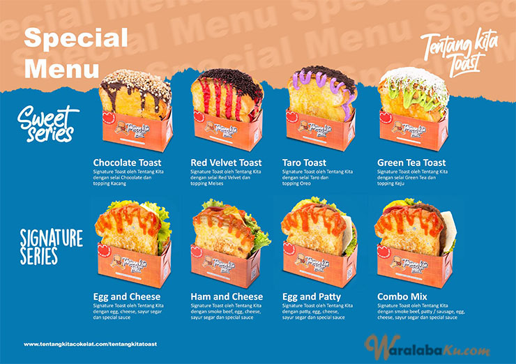 Franchise Tentang kita Toast | Peluang Bisnis Makanan - Waralaba Ku