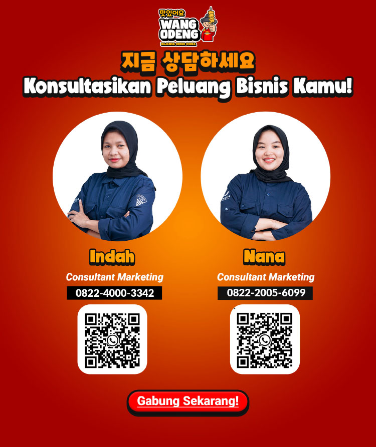 Franchise Wang Odeng | Peluang Bisnis Makanan Korean Street Food ...