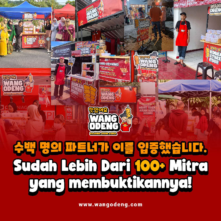 Franchise Wang Odeng | Peluang Bisnis Makanan Korean Street Food ...