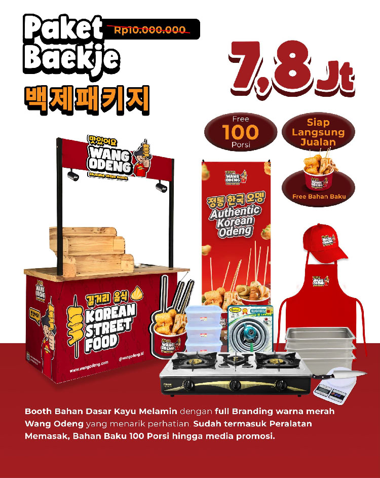 Franchise Wang Odeng | Peluang Bisnis Makanan Korean Street Food ...